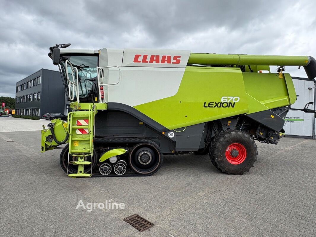Claas Lexion 670 TT Allrad 4x4 kombajn za žito