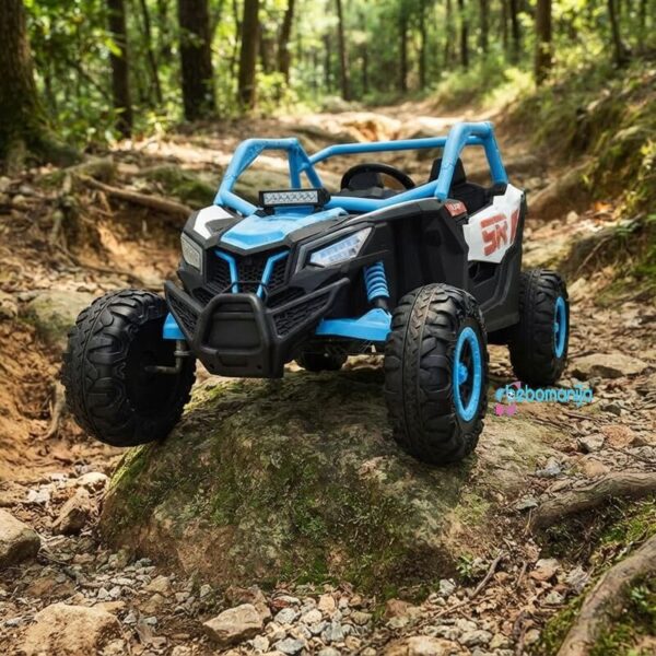 Veliki džip UTV 4×4 na akumulator 12V 7Ah – PLAVI (MB5604)
