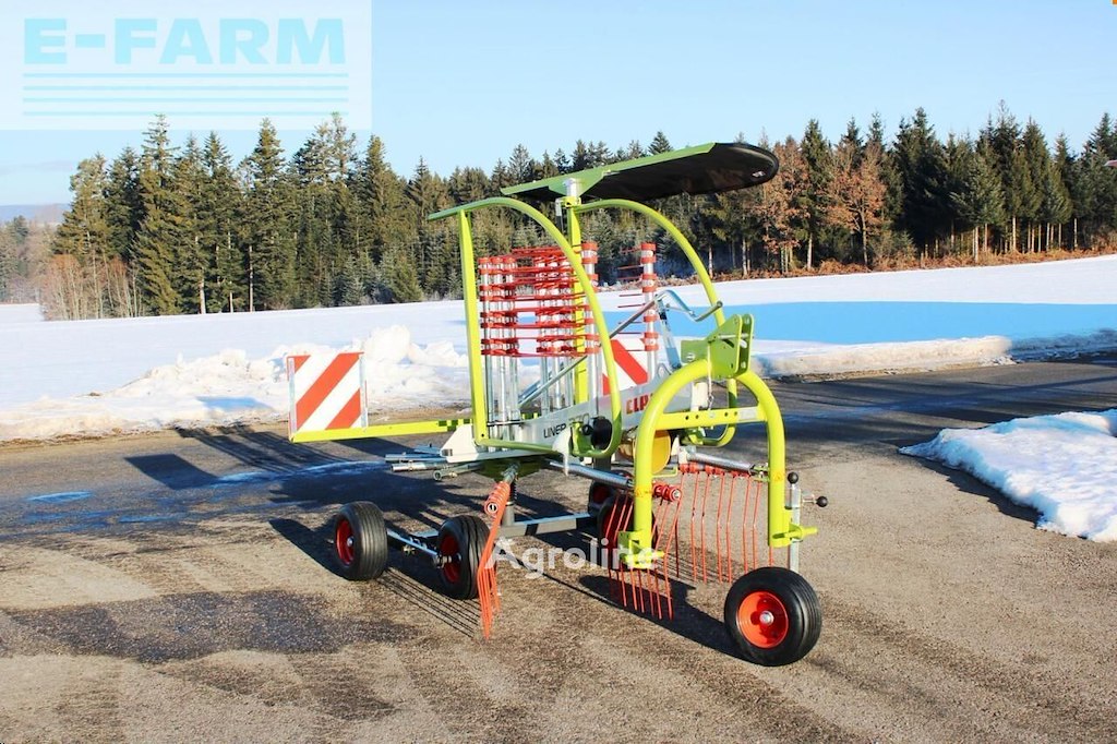 Claas liner 370 prevrtač sena