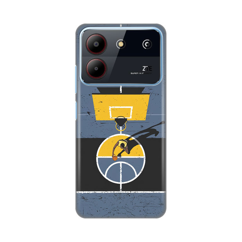 Silikonska futrola print Skin za ZTE Blade A54 Court