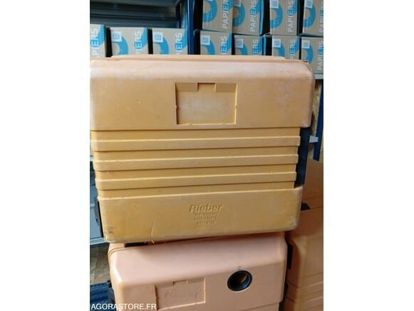 Prodaje se Container glacière RIEBER jaune petit modèle protivtežu na aukciji