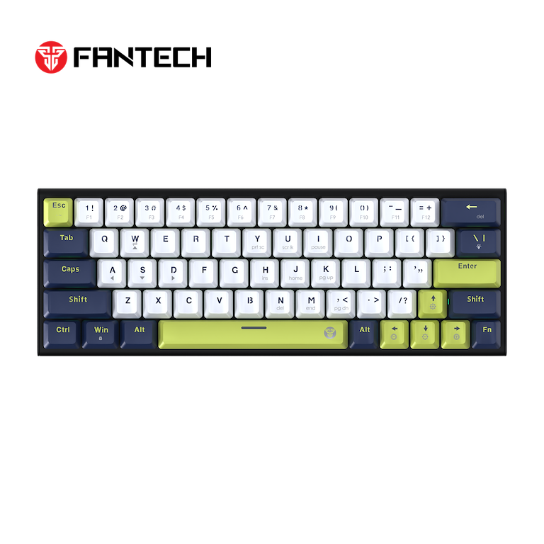 Tastatura Mehanicka Gaming Fantech MK874V2 RGB Atom 63 Mori bela (rosie switch)