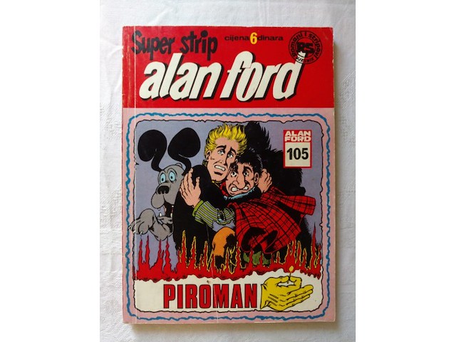 (s) Alan Ford (vjesnik) 105 - Piroman