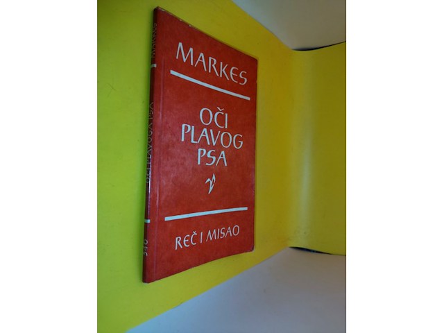 Reč / Oči plavog psa - Markes