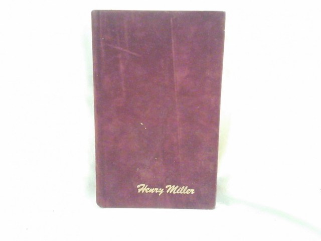 Jarčeva obratnica Henry Miller Henri Miler