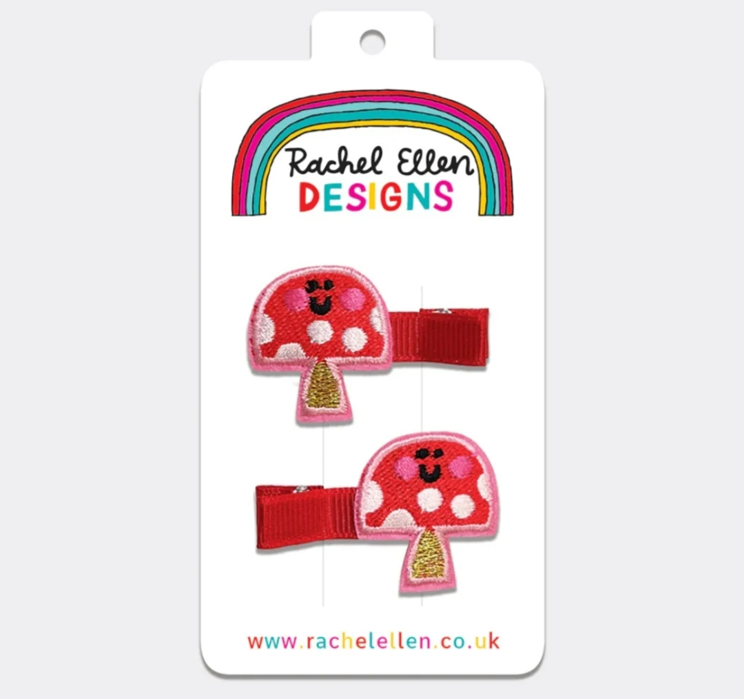 Šnalice za kosu - Toadstools