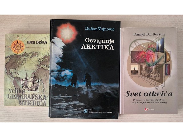 Velika otkrića – 3 knjige