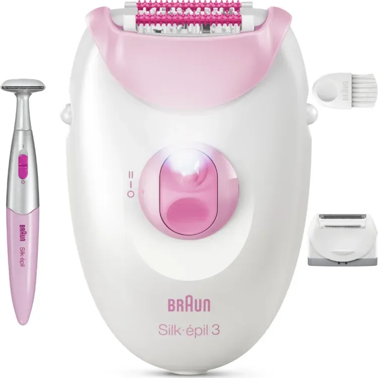 BRAUN Silk-épil 3 SE3-202 Pink Epilator