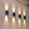Dvostrane solarne lampe za zid – Set 4 komada