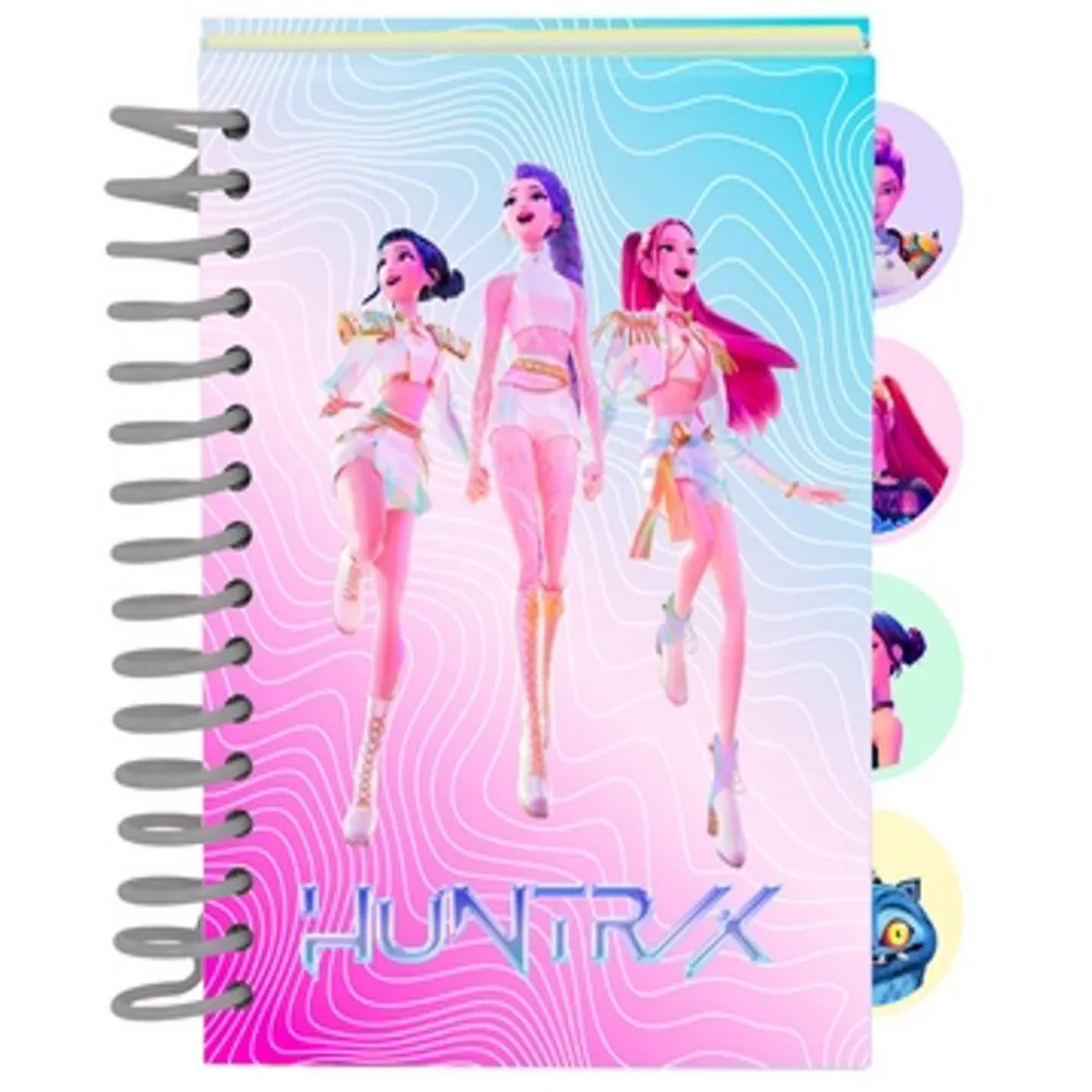 K-POP notes A6 DEMON HUNTERS