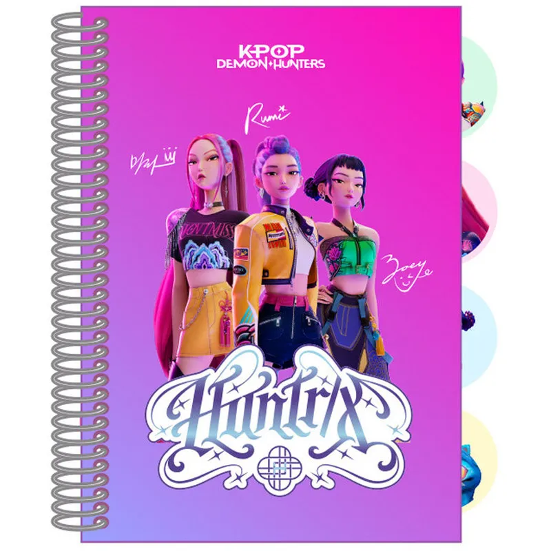 K-POP notes A7 DEMON HUNTERS