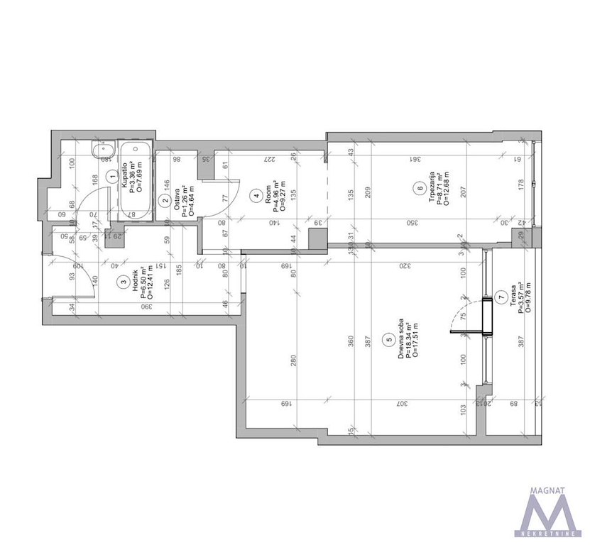 Dvosoban stan na prodaju, 46m2, 164.800€