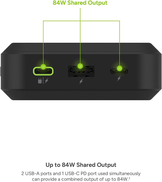 MOPHIE POWERSTATION LAPTOP 27K (27,000MAH, BLACK)