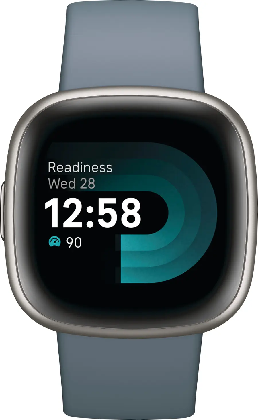 FITBIT - VERSA 4 FITNESS SMARTWATCH - PLATINUM - (2022)