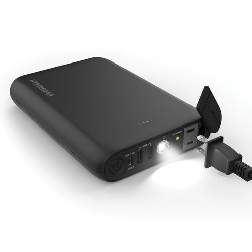 HYPERGEAR POWER BRICK 24,000MAH AC/USB POWER BANK