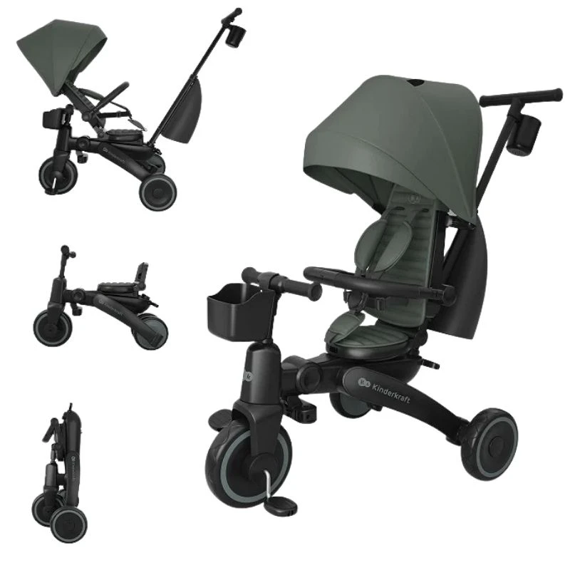 Kinderkraft tricikl za decu Jazz 3 Green, 9m+