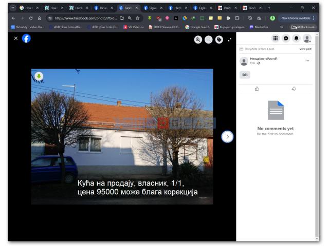Prodajem kucu u Pančevu, širi centar