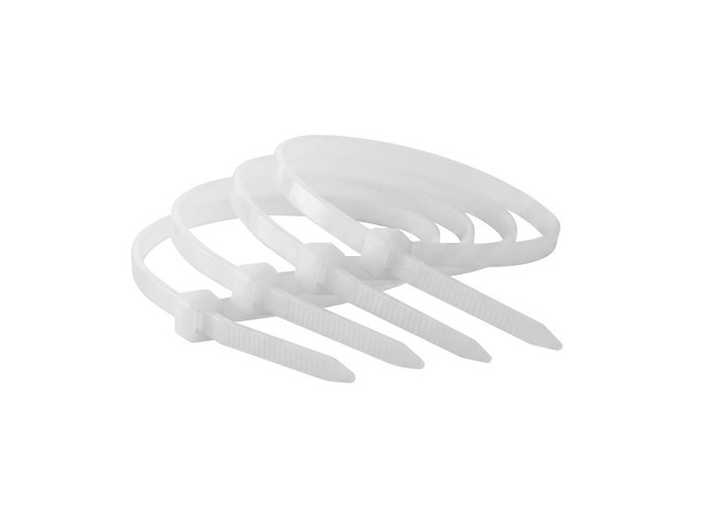 Vezica plastična bela 4.8x500mm 100 kom.