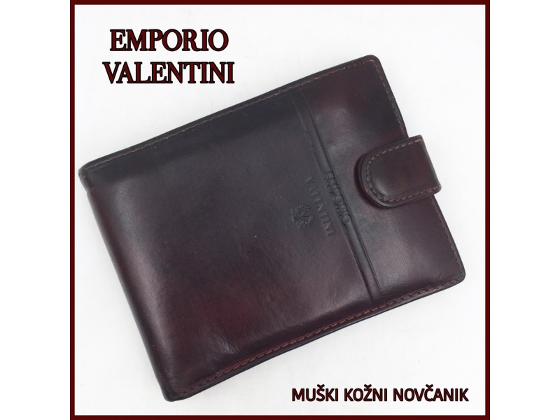 EMPORIO VALLENTINI - MUŠKI KOŽNI NOVČANIK