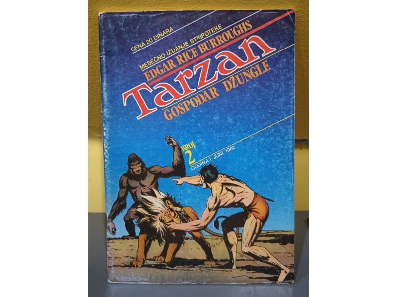 TARZAN - Gospodar Džungle broj 2 Strip