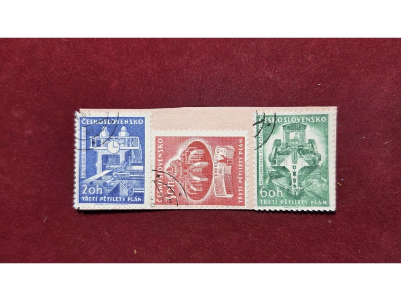Čehoslovačka 1961..serija na isečku..A780