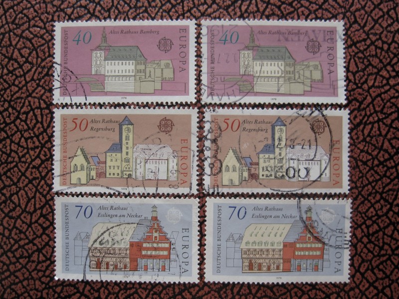 NEMAČKA 1978 EUROPA CEPT serija x2