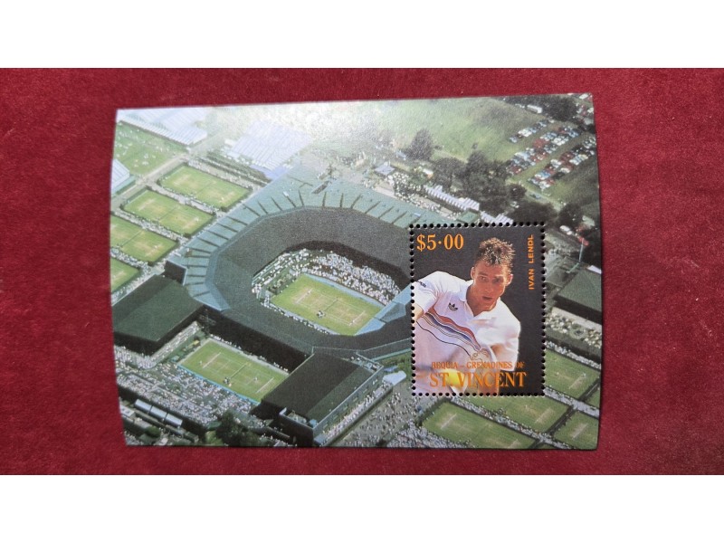 St.Vinsent 1988..Ivan Lendl..blok...W378