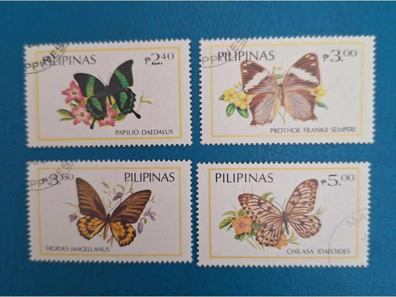 Filipini 1984 leptiri