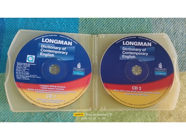 2 CD LONGMAN RECNIK ENGLESKOG JEZIKA