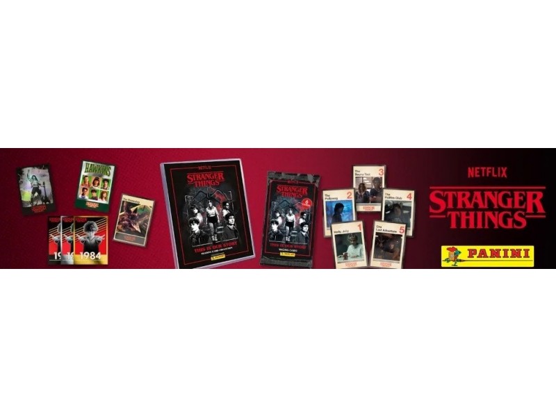 Stranger Things Panini trading cards kutija