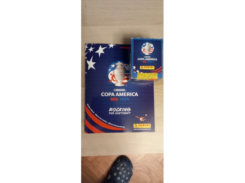 COPA AMERICA USA 2024 CONMEBOL PANINI ALBUM I 1 KUTIJA