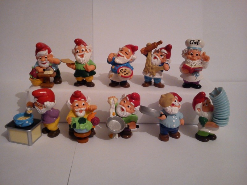 die kuchenzwerge iz 1999-komplet