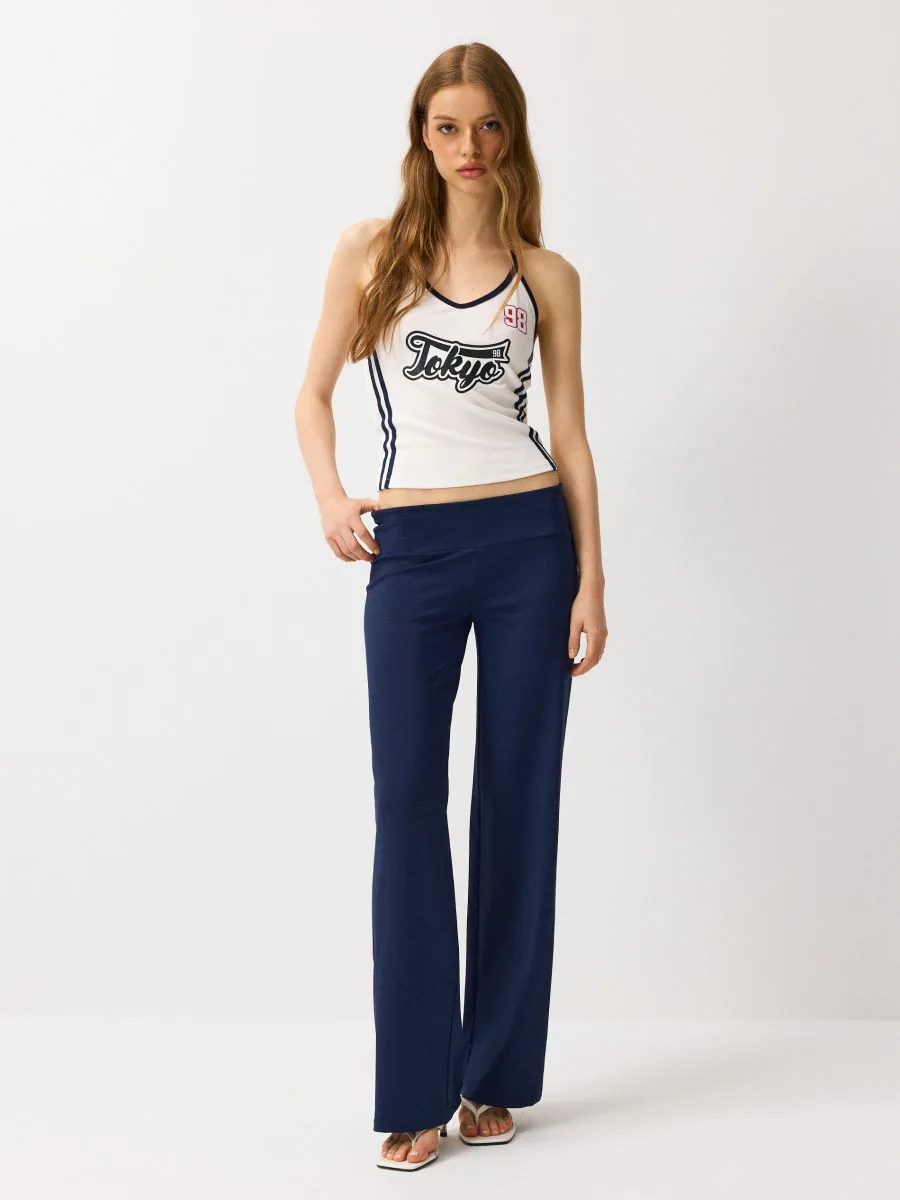 Straight fit pantalone