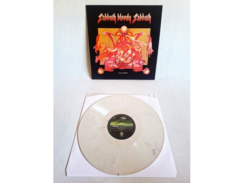 BLACK SABBATH! NEMAČKO! ŠARENI VINIL! MINT!