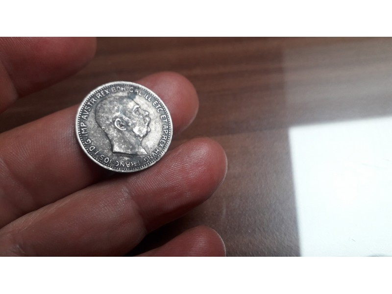 Austrija 1 Kruna 1915 srebro