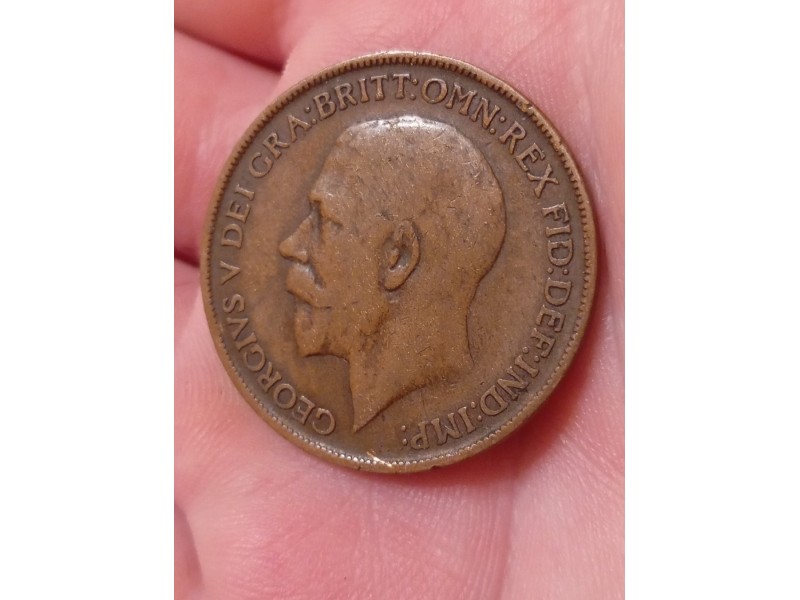 One penny 1911g. King George.