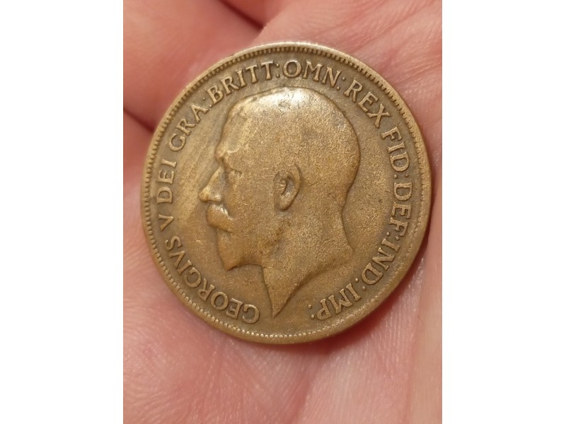 One penny 1916g. King George