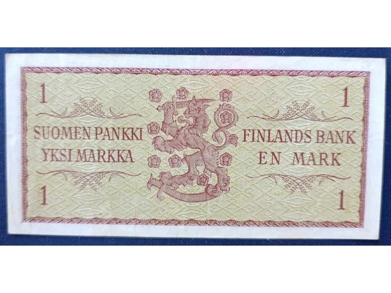 Finska - 1 marka - 1963