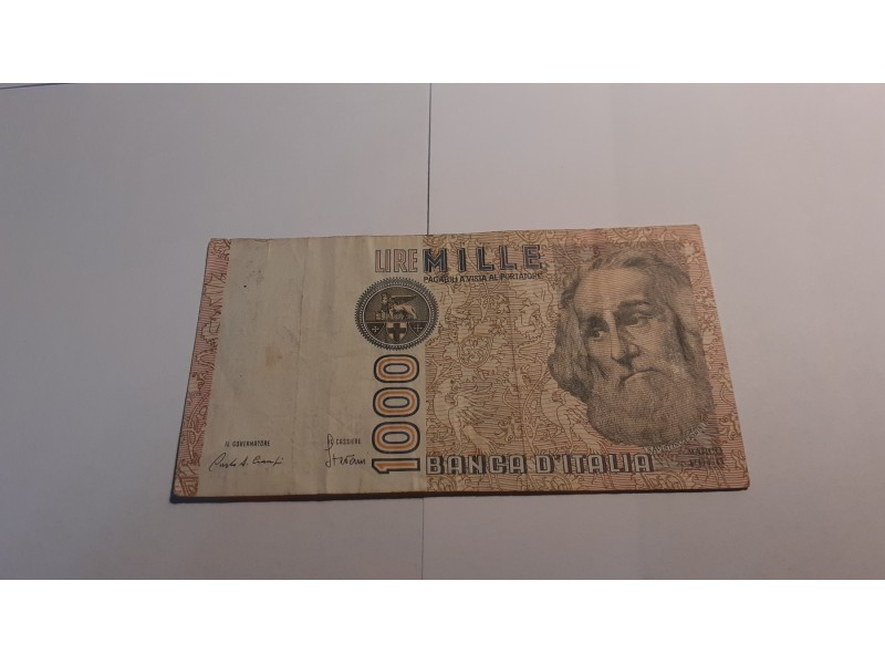ITALIJA - 1000 LIRA - 1982
