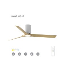 HOME LIGHT FC102 Aspen Plafonski ventilator bela/drvo