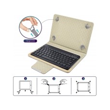 3G Torbica sa Bluetooth Tastaturom Leather za Tablet 11'' Univerzalna crna(206502)