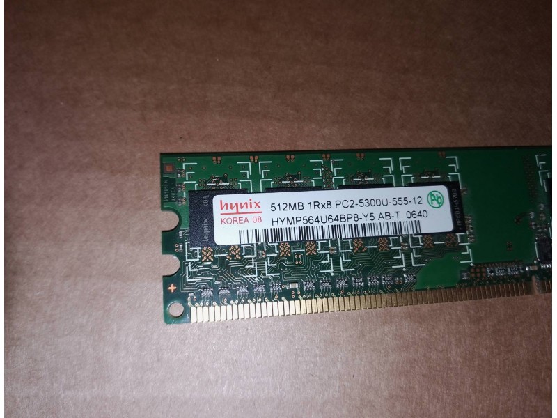 Hynix DDR2 512mb 555 - 2 komada