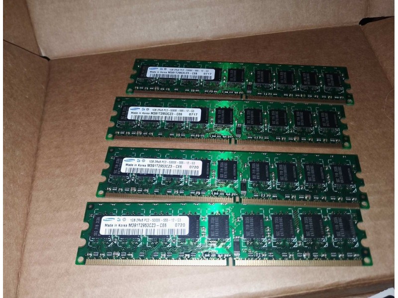 Samsung DDR2 1gb 555 - 5komada