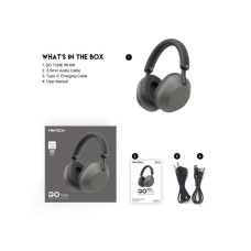 FANTECH Bluetooth slušalice GO Tune WH06 tamno sive