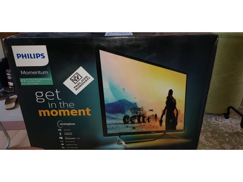 4K monitor Philips M436M6 HDR 43inch sa daljinskim