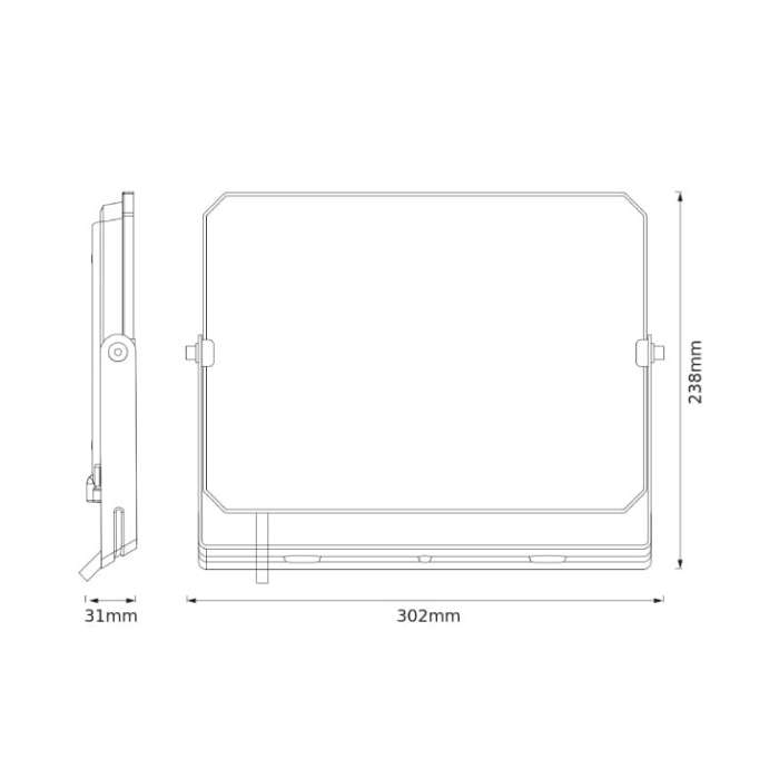 OSRAM LED reflektor 100W 4000K