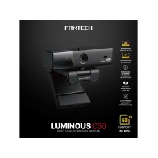 FANTECH Web kamera C50 Luminous crna