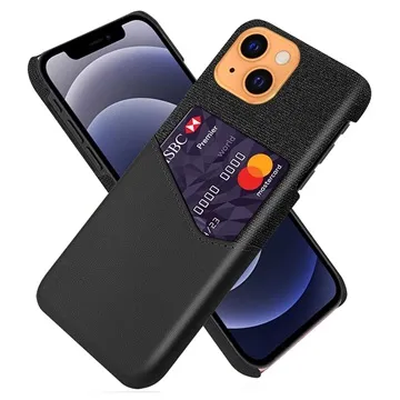 KSQ IPHONE 13 MASKA SA PREGRADOM ZA KARTICU - CRNA