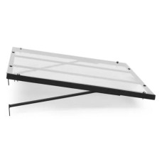 MultiGarden Nadstrešnica za ulazna vrata 140 × 90 cm, krov s UV zaštitom