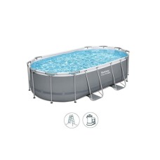 BESTWAY Steel Pro Max 427x250x100 cm porodični ovalni bazen